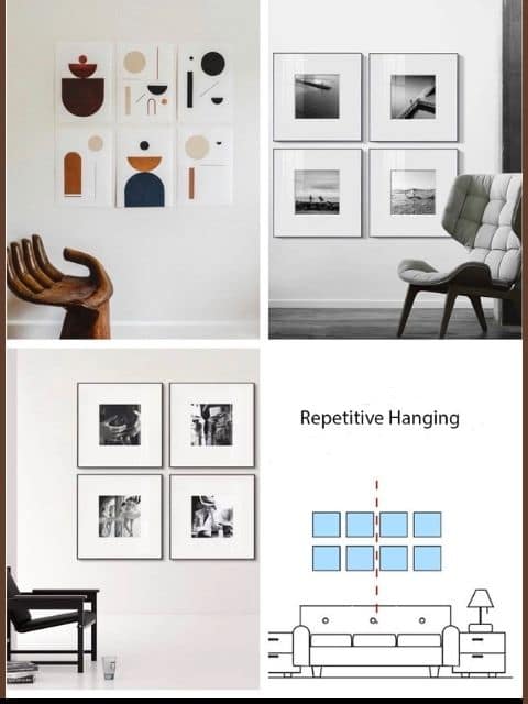 9 tips on how to arrange posters prints and visual artwork on your ...