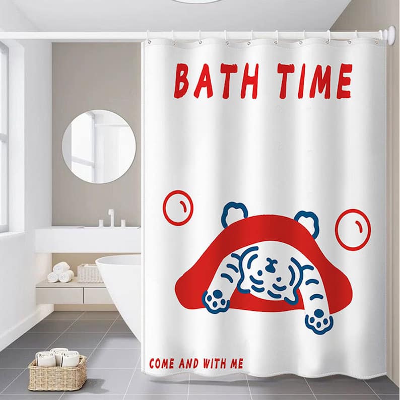 Make a Statement With These Trendy Shower Curtains | Realicozy